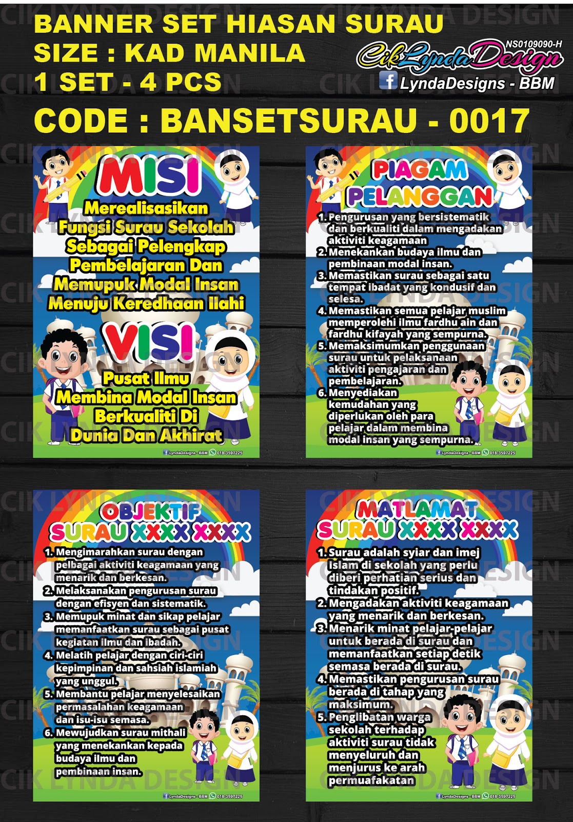 Contoh Bunting Untuk Selamat Datang Ke Pusat Pembinaan