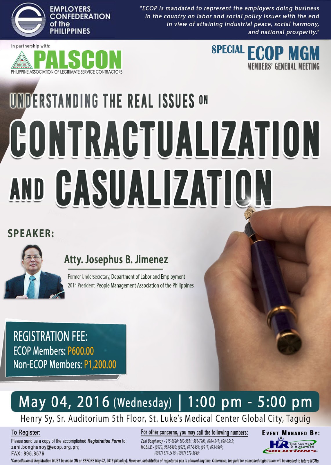 Contractualization and Casualization: Understanding the Real Issues ...