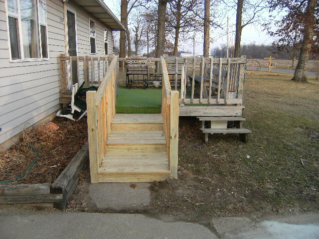ADA: Walker (Handicap) Stairs instead of a Wheelchair Ramp – Home ...