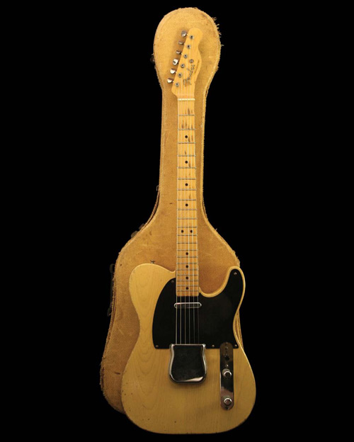 STOMP BOX STEALS: THE FIRST TELE....EVER MADE.... 3 TUNERS ASIDE HEADSTOCK?