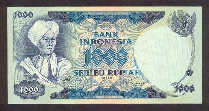 I Love Indonesia: Indonesian Money 1000 Rupiah 1975
