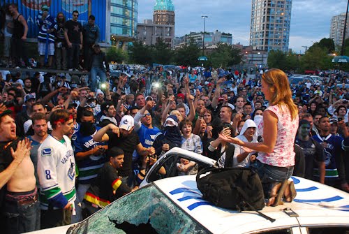 Hockey Cop Archives: Miss Congeniality Arrested in Canuck Riots