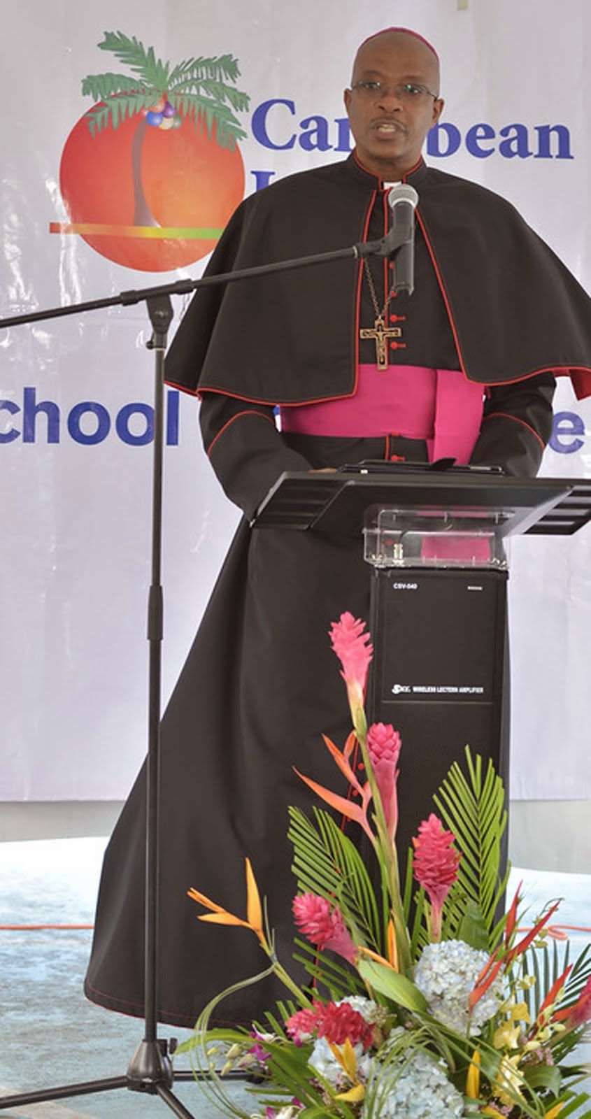 Lowrie-Chin Post: Bishop Ken Richards at GTECH Antigua After School ...