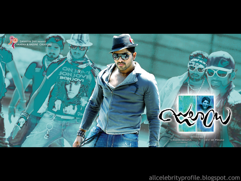 Allu Arjun, Ileana D Cruz Julayi Telugu Movie Poster - All Celebrity ...