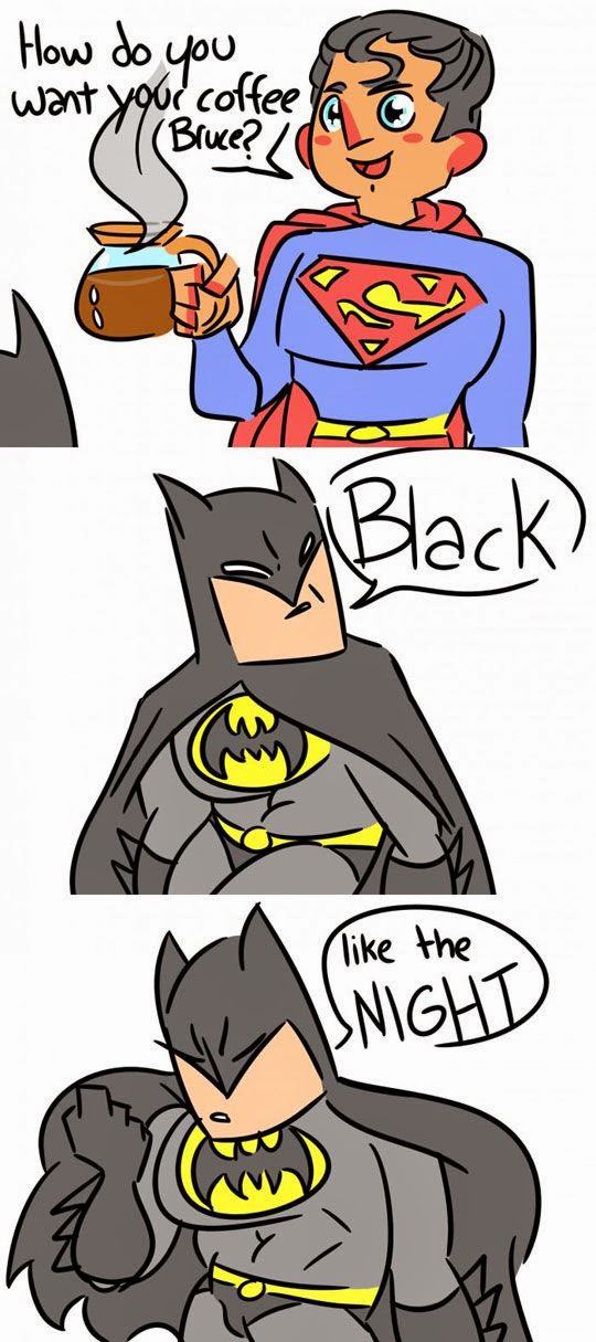 Words From The Dark Side: Batman & Coffee ...