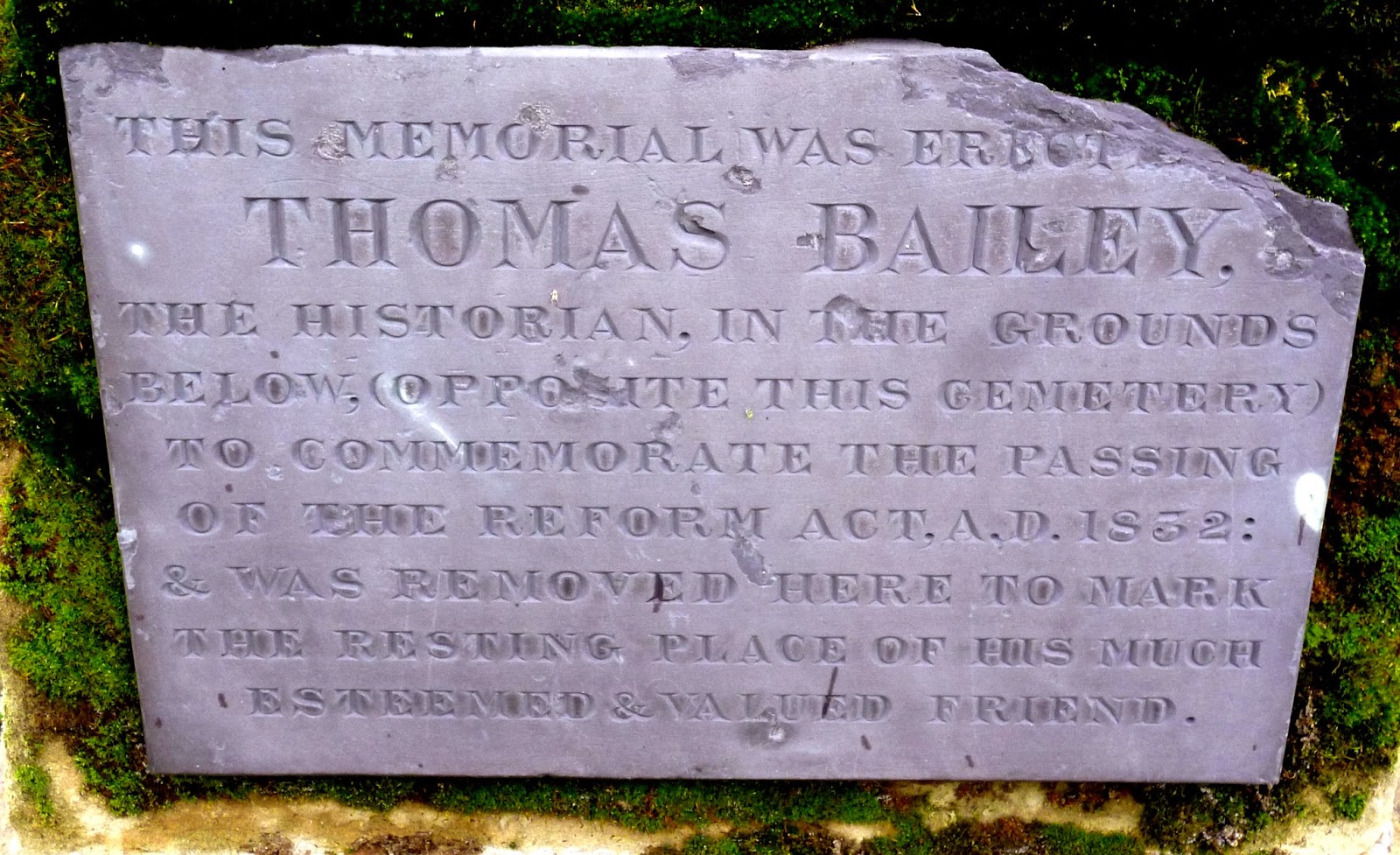 Dr Tony Shaw: Thomas Bailey in Basford, Nottingham