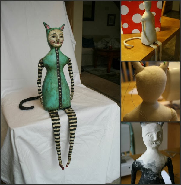 gritty arts studio: cat doll