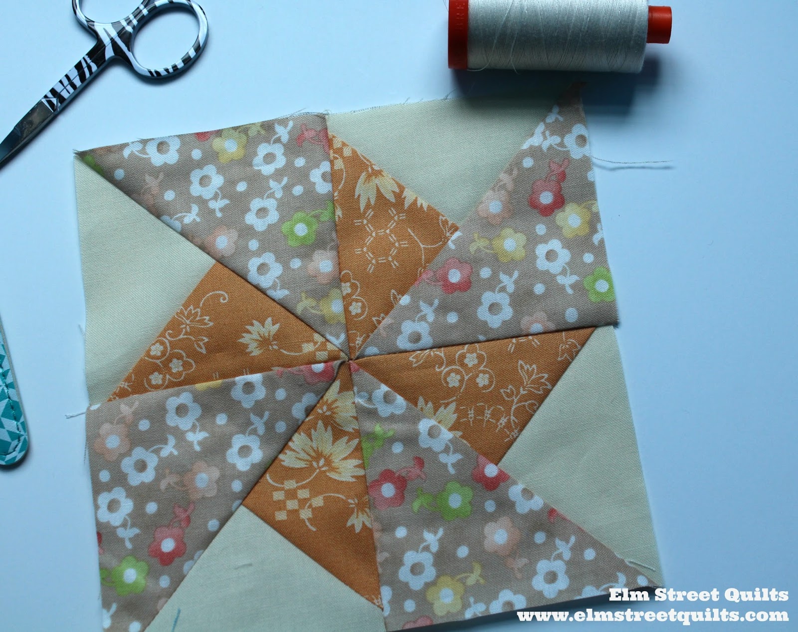 Turnstyle Block - Block Tutorial | Elm Street Quilts