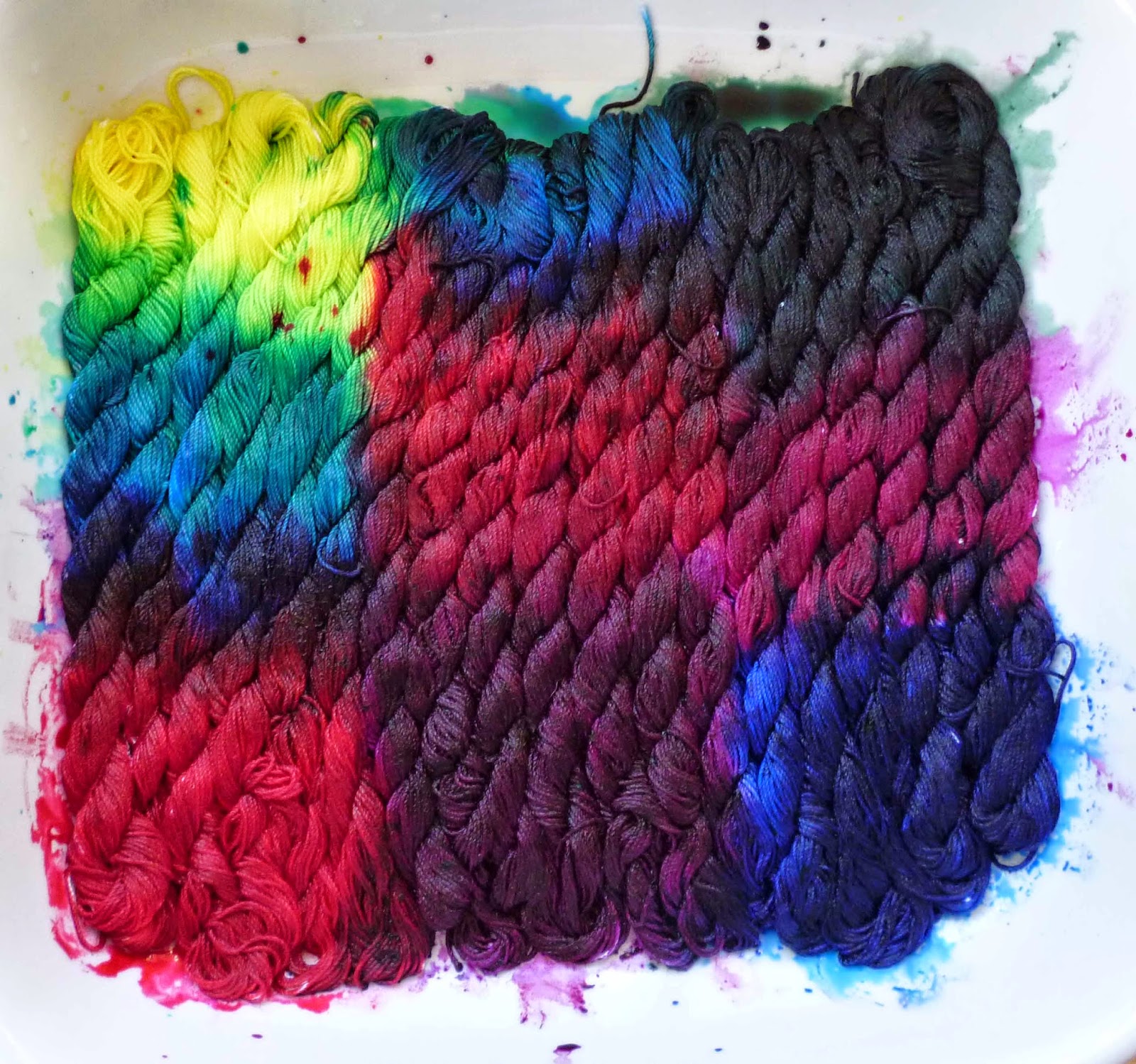 sew sew art: First Strike experiment