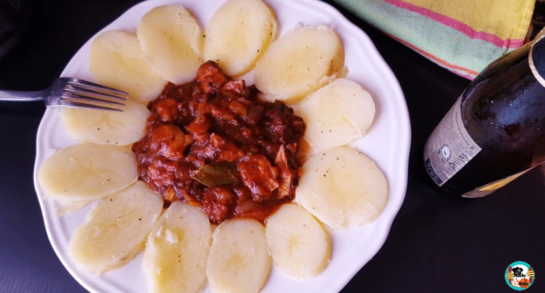 Rejos de pota en salsa de tomate - ¡Huele Bien!