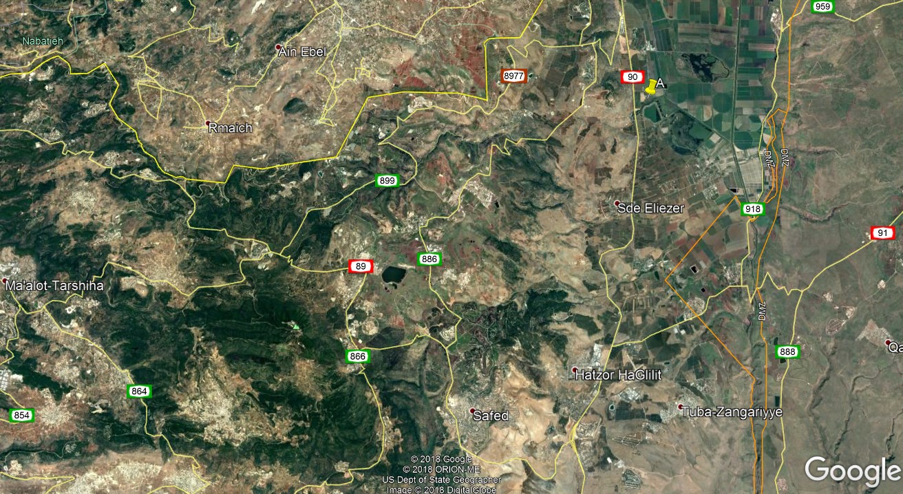 ArqueoLugares: EYNAN / AIN MALLAHA prox. Safad. Israel