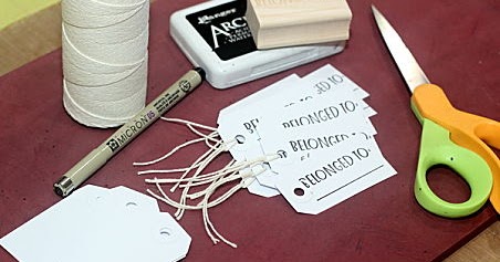 crafty goodies: Try It Tuesday ~Tagging Family Heirlooms!