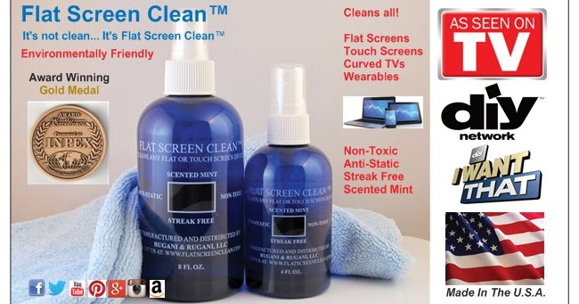 Flat Screen Clean™: Samsung QLED TV: Keep it clean with Flat Screen Clean™