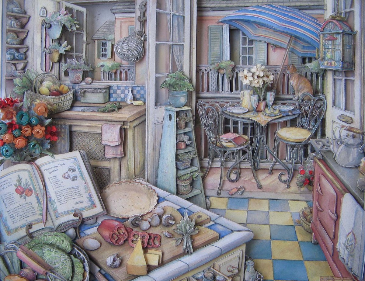 papertole art: Pengertian Paper Tole