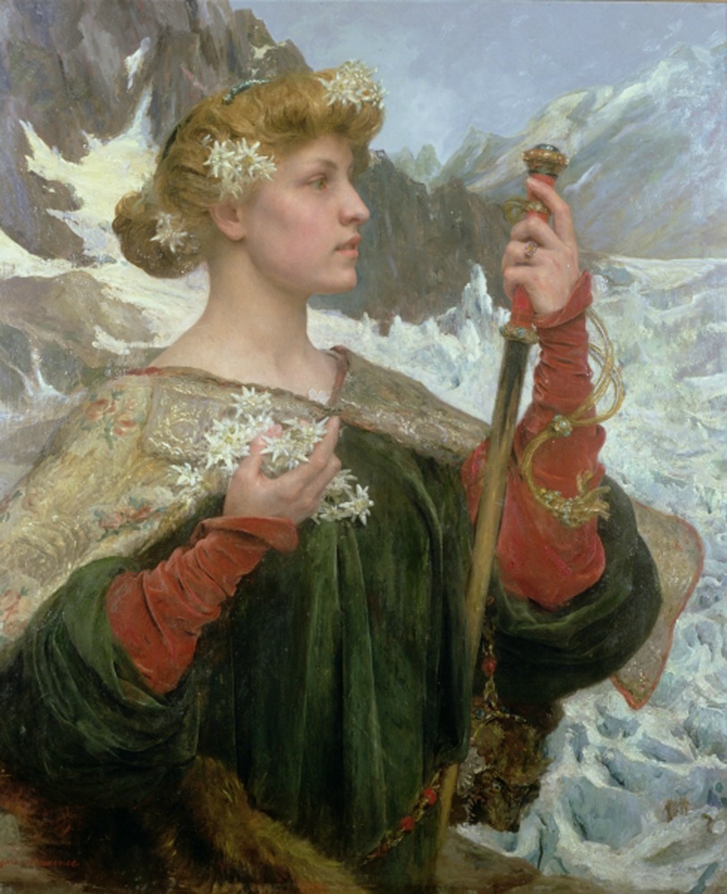 FRENCH PAINTERS: Edgar MAXENCE Edelweiss