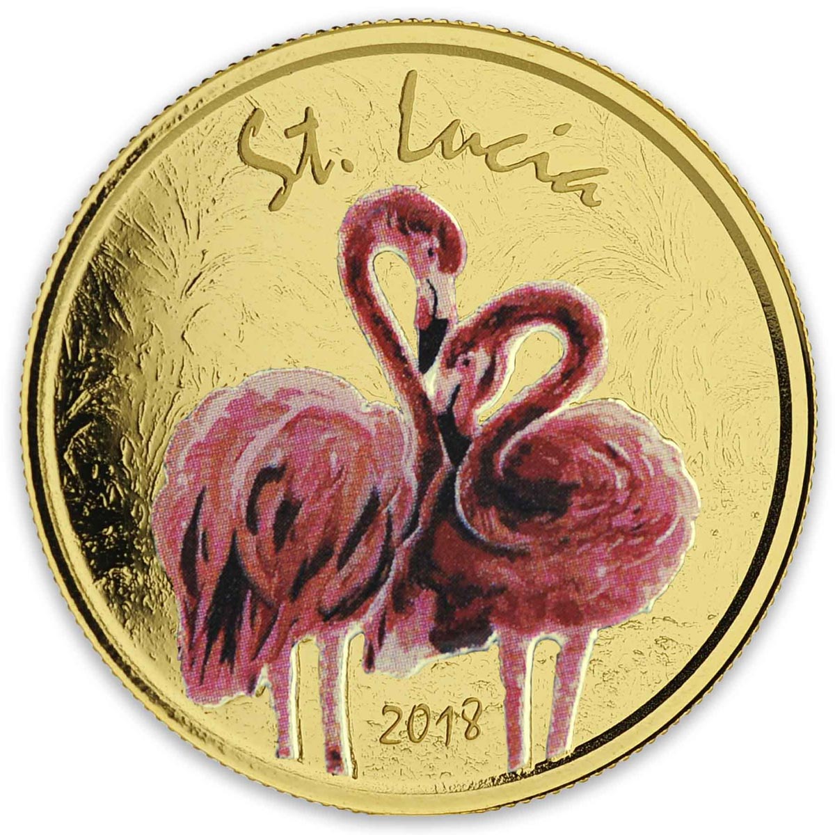 coins and more: 918) "Flamingo", St. Lucia: Eighth and last coin to be ...