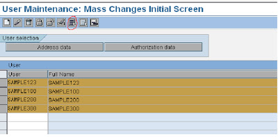 How to lock and unlock multiple users in SAP? ~ Sap Basis and Security