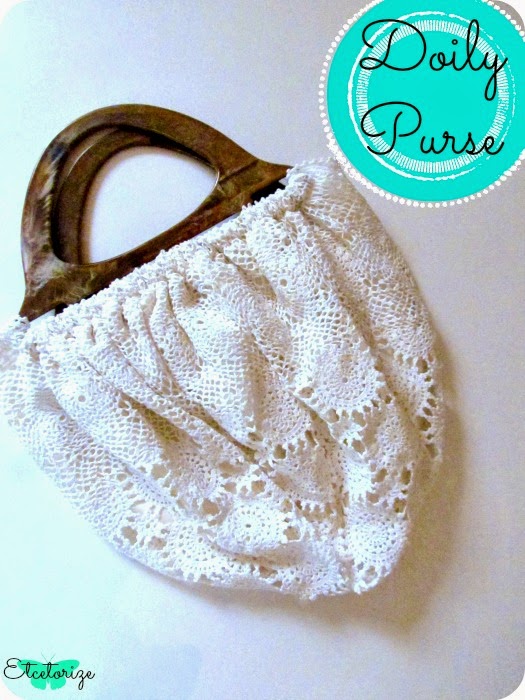 Etcetorize: DIY Doily Purse