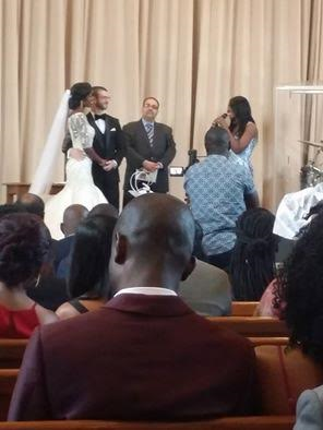 Photos from the wedding of Tarila Okah, daughter of Charles Okah