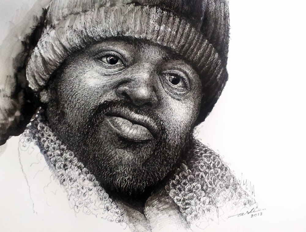 Men Ink Drawings Artists