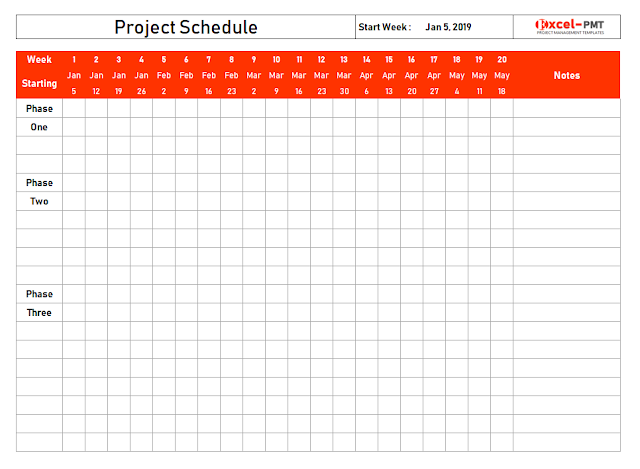 Tips for creating project schedule - Project Management | Small ...