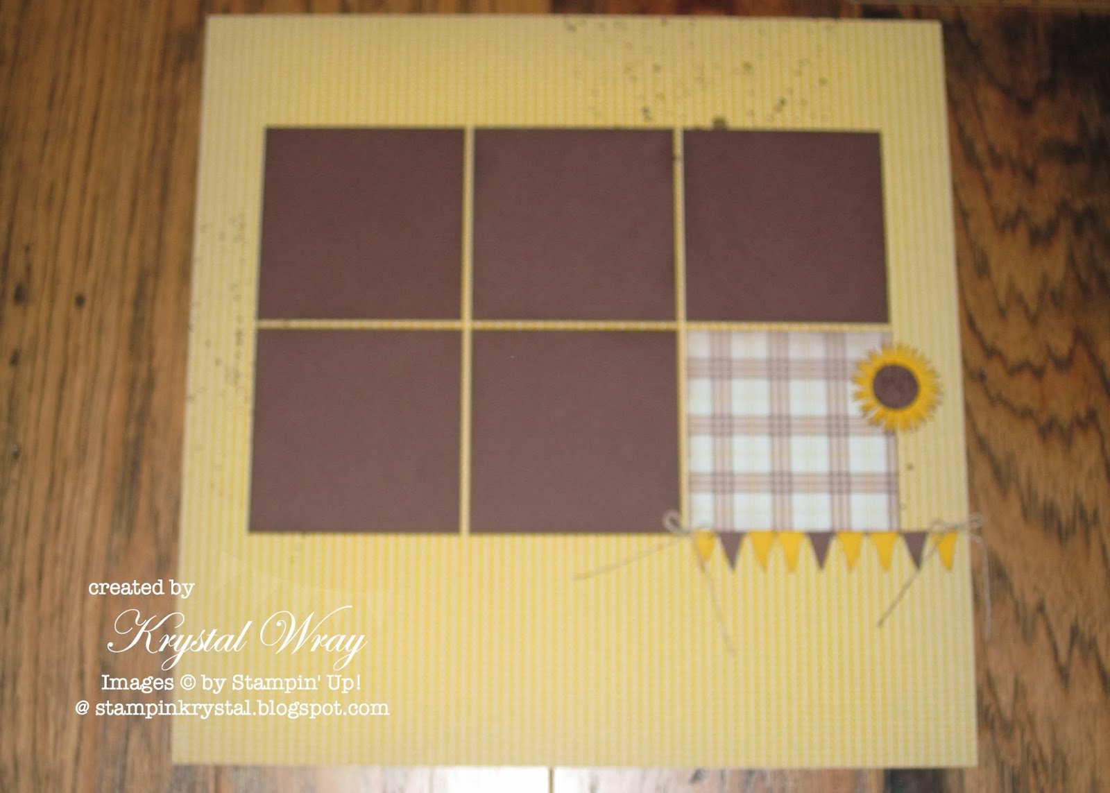 Stampin' Krystal: Sweater Weather Scrapbook Pages