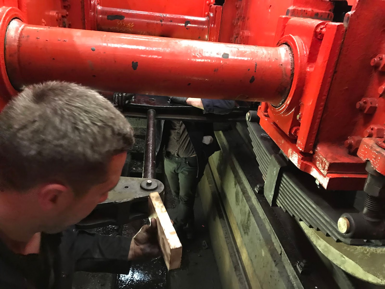 North Tyneside Steam Railway: 401 Brake Fitting