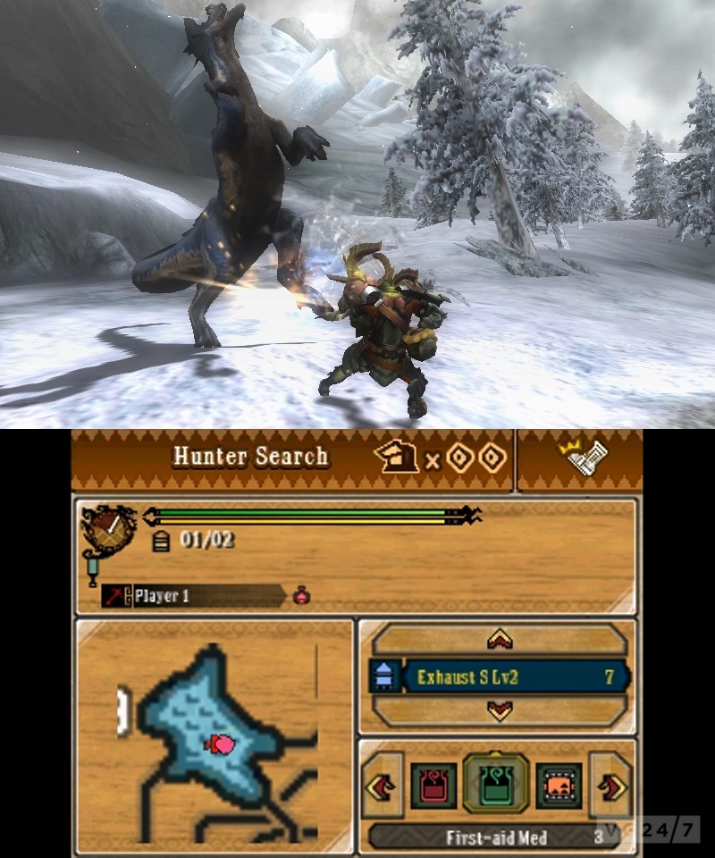Monster Hunter 3 Ultimate (3DS) terá menus personalizáveis - Nintendo Blast