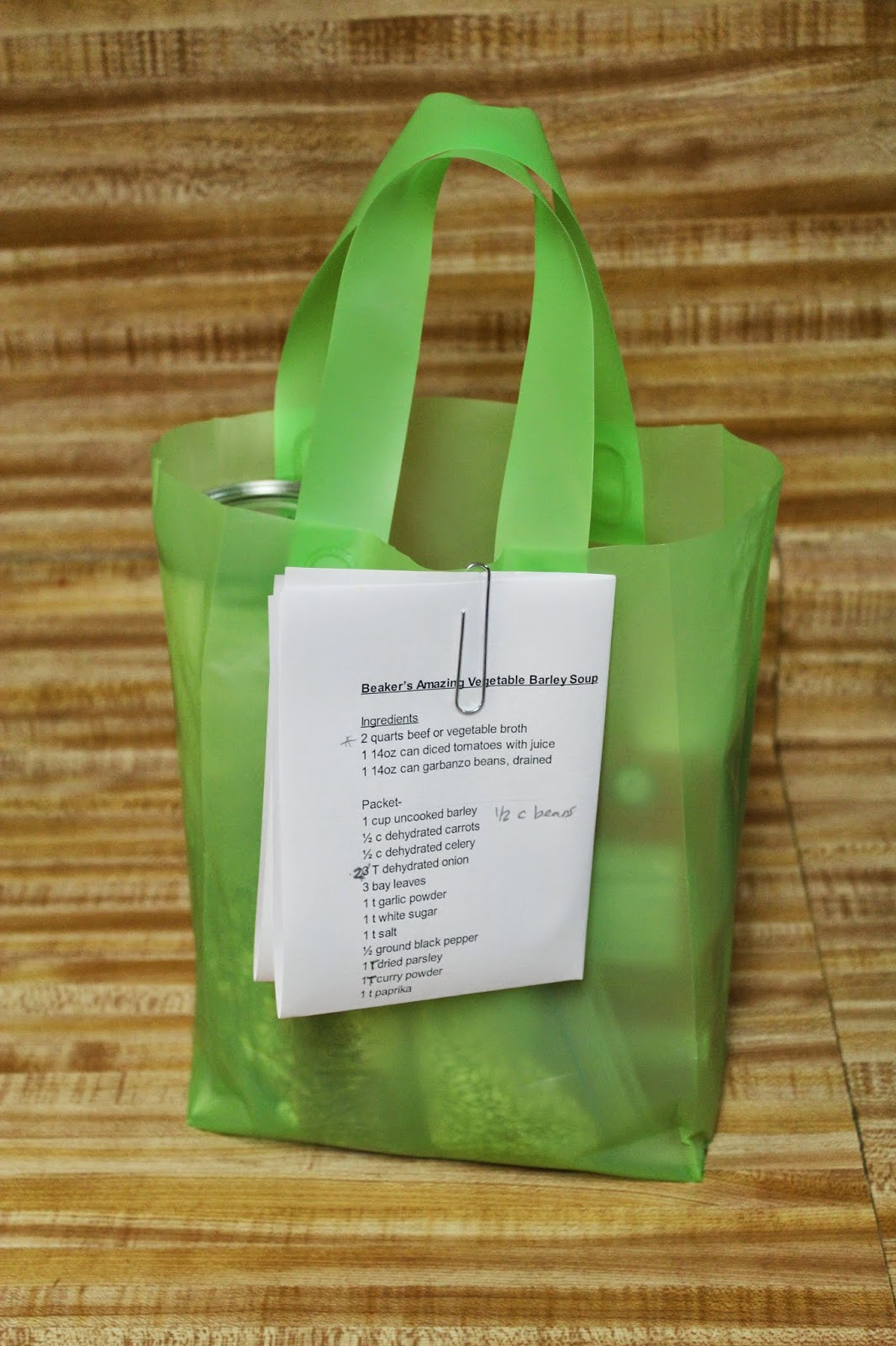 Kingsley Corner: Shelf-Stable Dinner Recipes in a bag