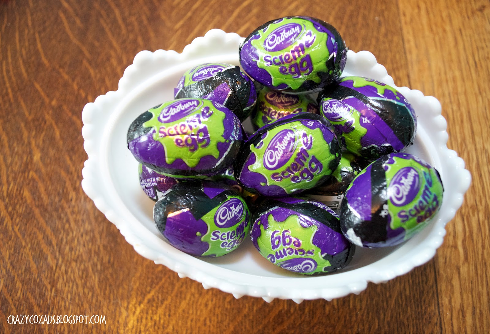 Crazy Cozads: Halloween Candy Review: Cadbury Screme Eggs!