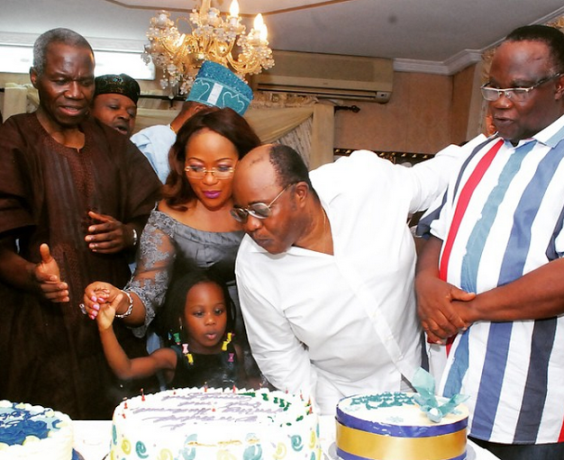 Pics from Dakore Akande's billionaire father-in-law's birthday party