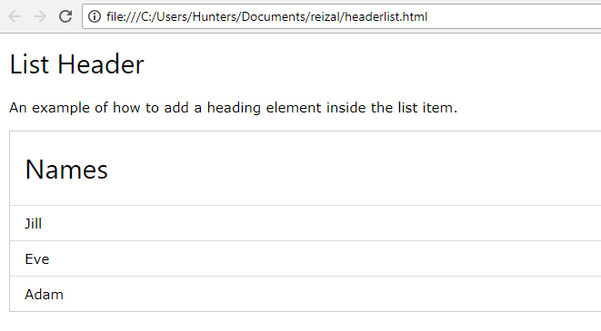 Cara Membuat List Responsive dengan html CSS - Mr Reizal