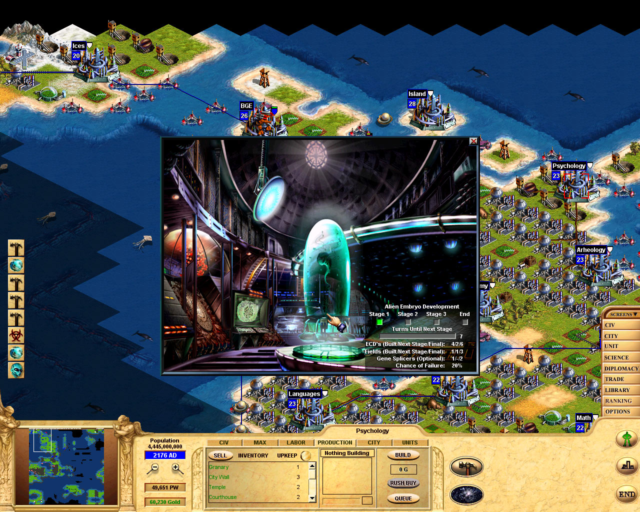 The Best Games Ever: Civilization: Call to Power - Screenshots Walthrough