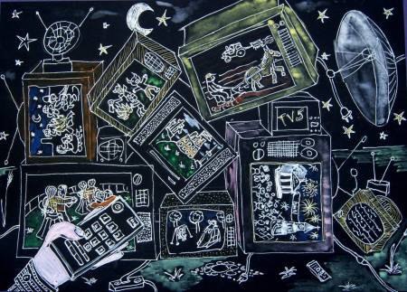 MICA - Movimento Infanto-Juvenil Crescendo com Arte: Exposição de Desenhos