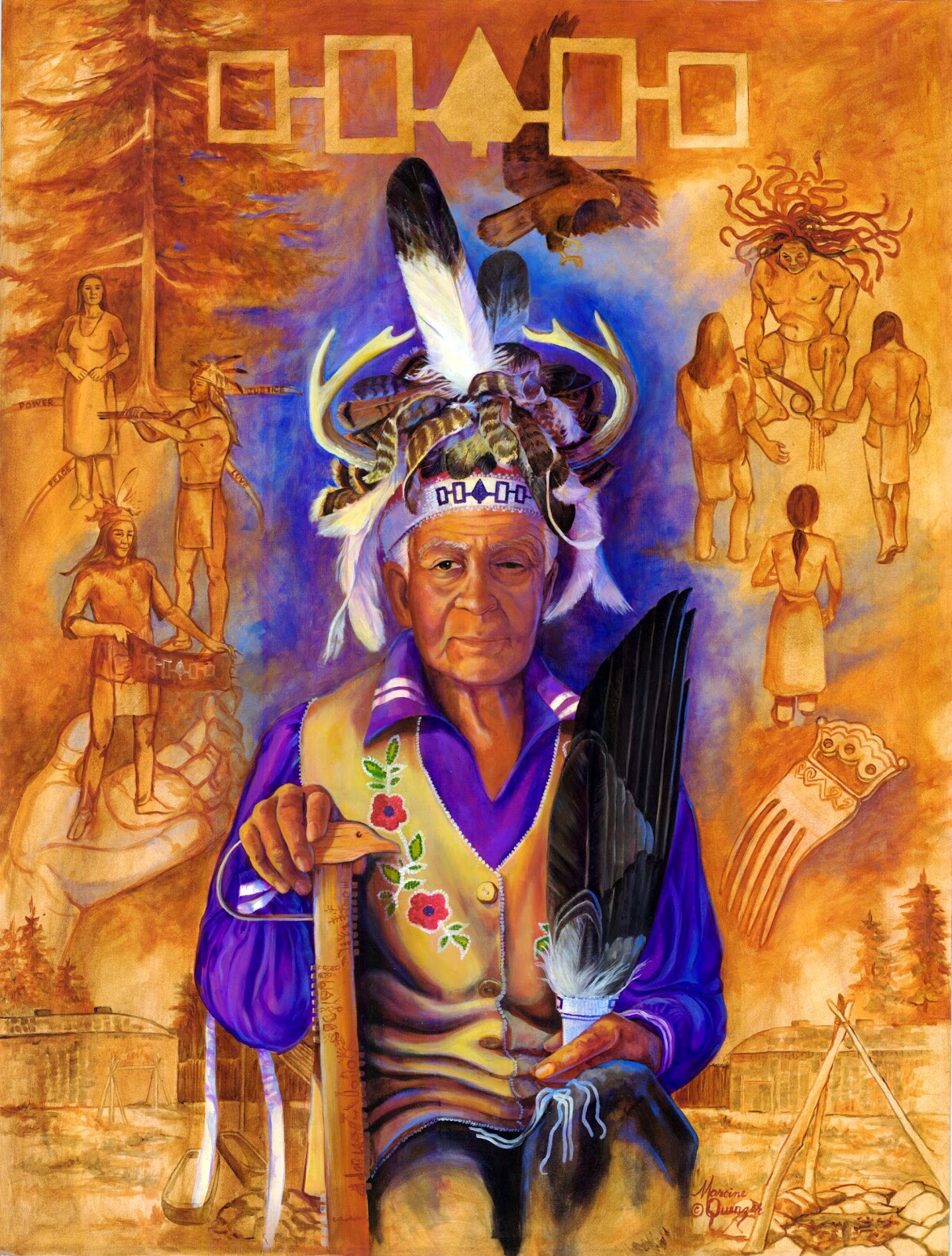 Stranger in a Strange Land: A Prophecy by Leon Shenandoah, Tadadaho Of ...