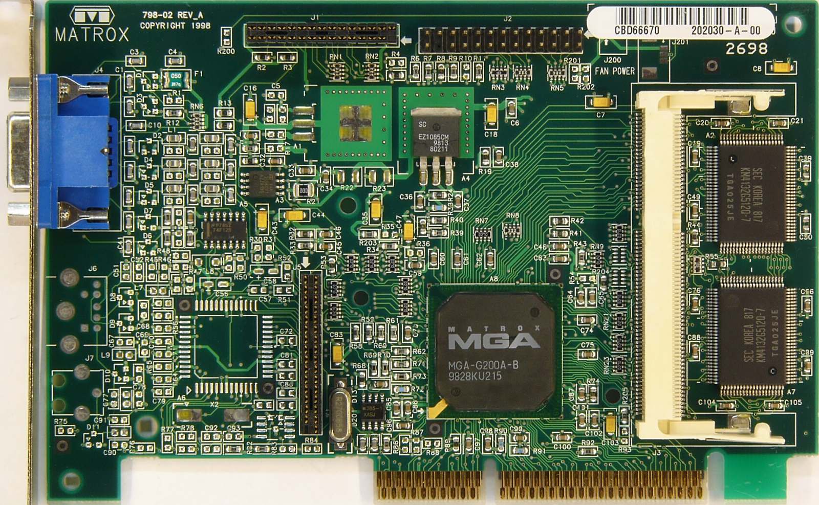 deskrispi tentang VGA Card dalam bahasa inggris