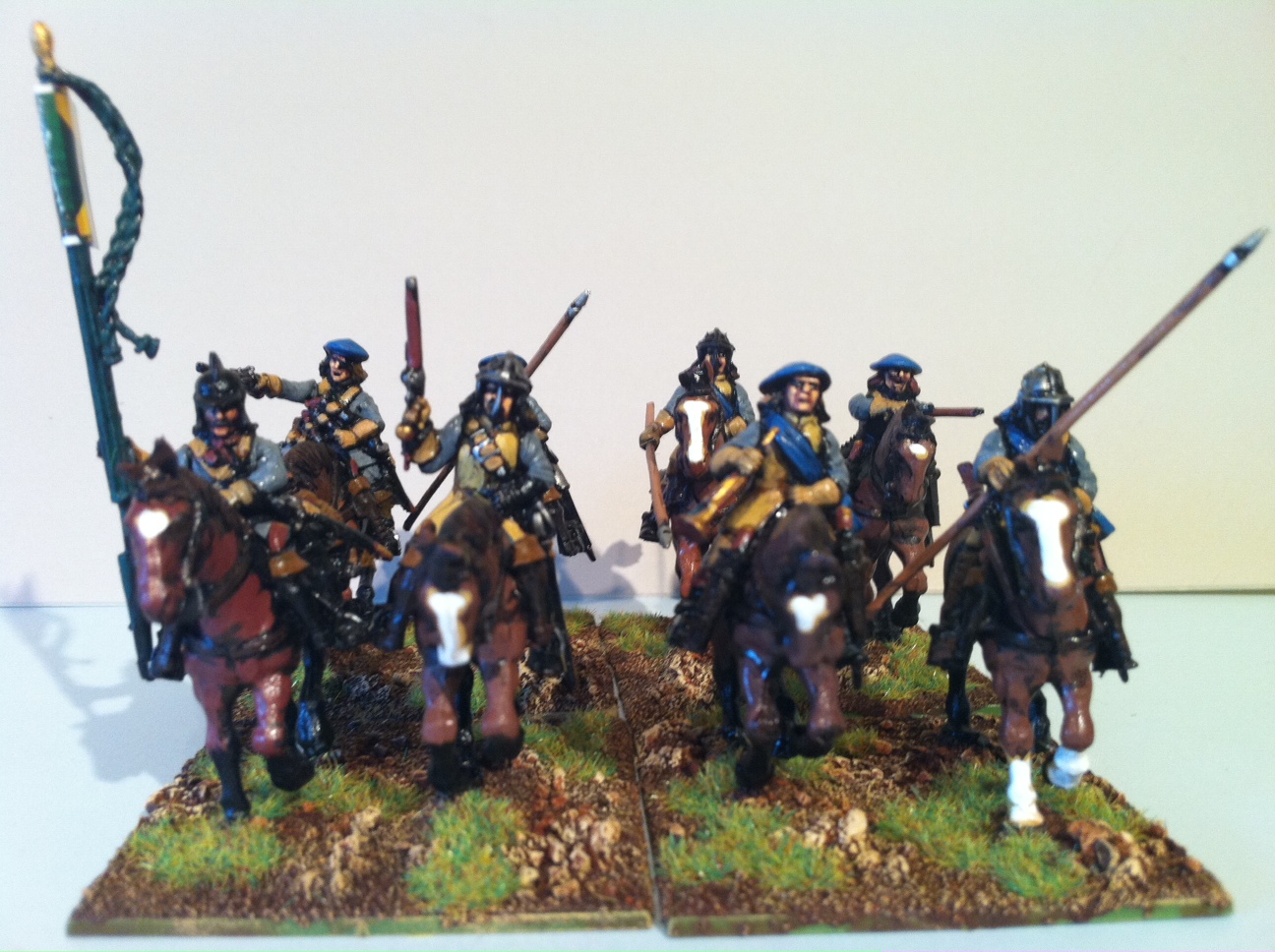 Matt's gaming page (Glenbrook Games): Warlord Scottish cavalry