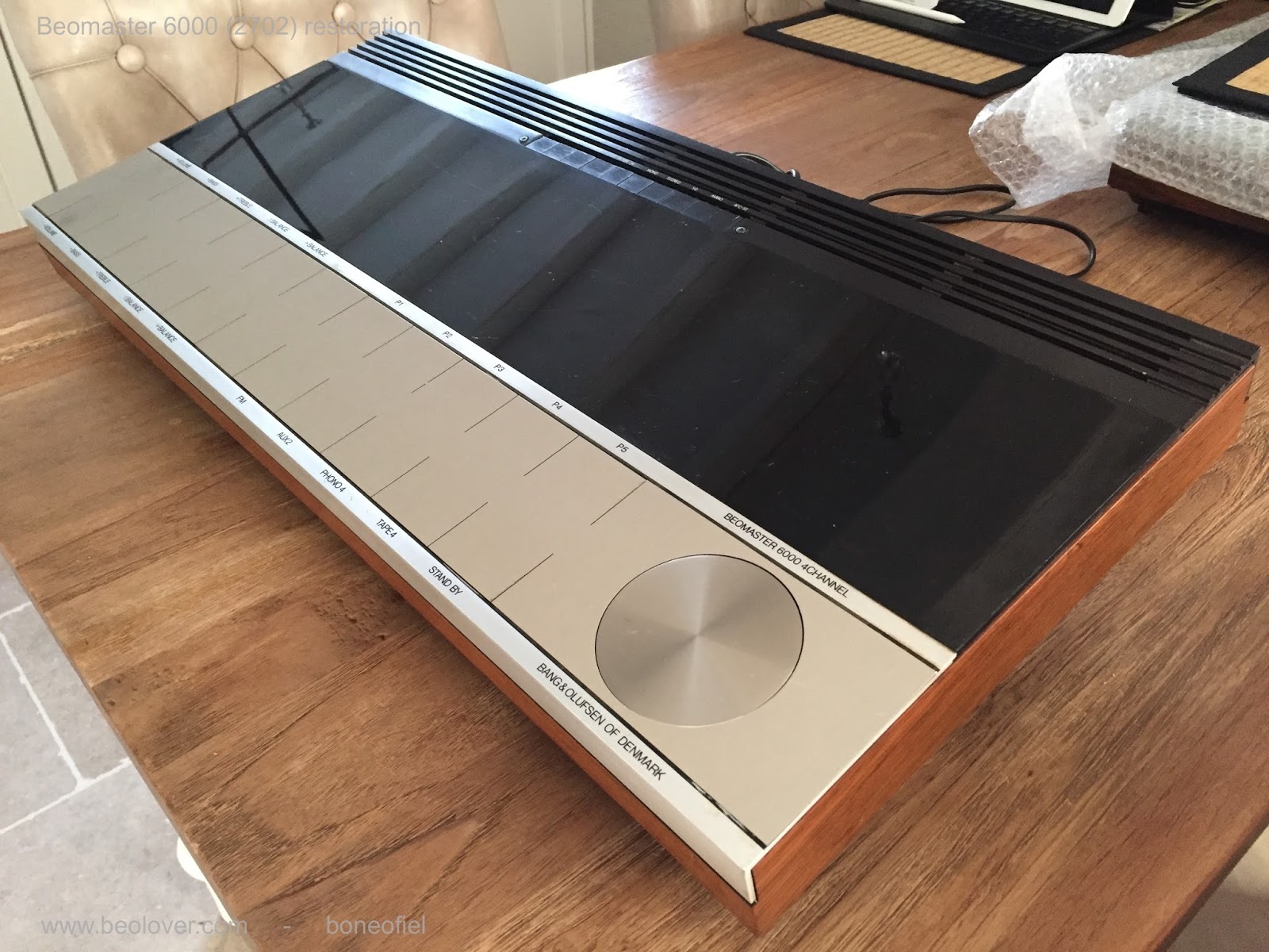 beolover: Beomaster 6000 (2702) restoration: first evaluation (outside)