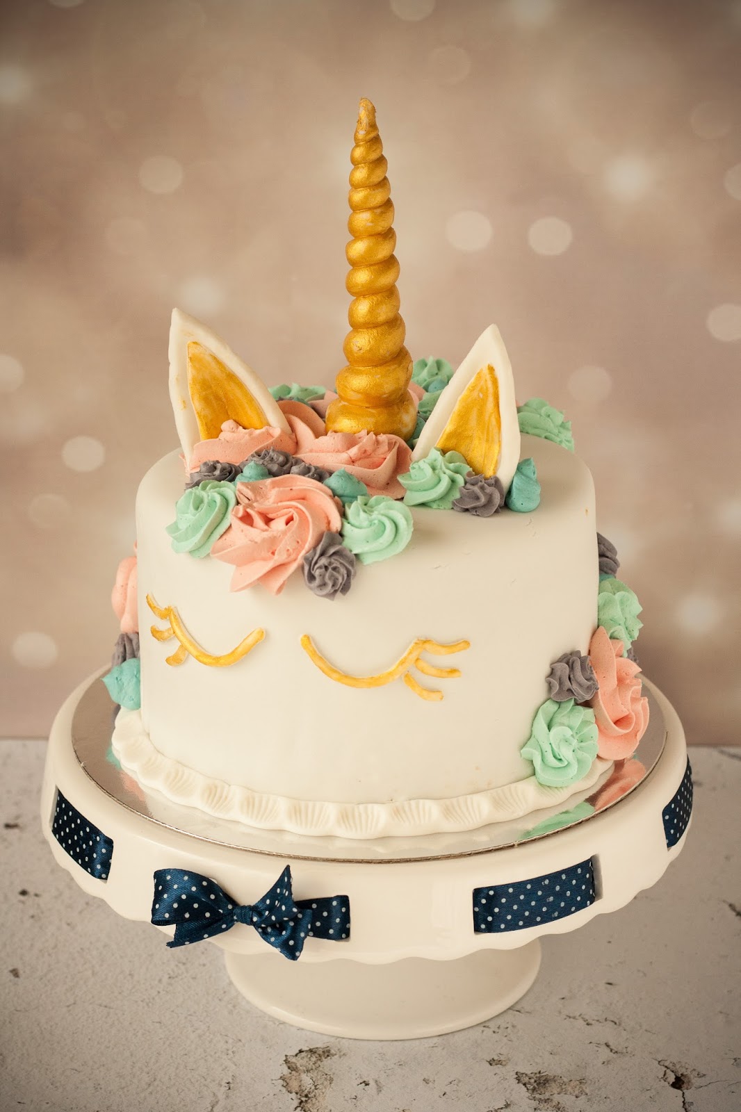 Dobostorta - gluténmentes blog: Unikornis torta