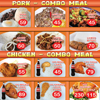 Pork Combo Meal Menu | MACKY PORTFOLIO