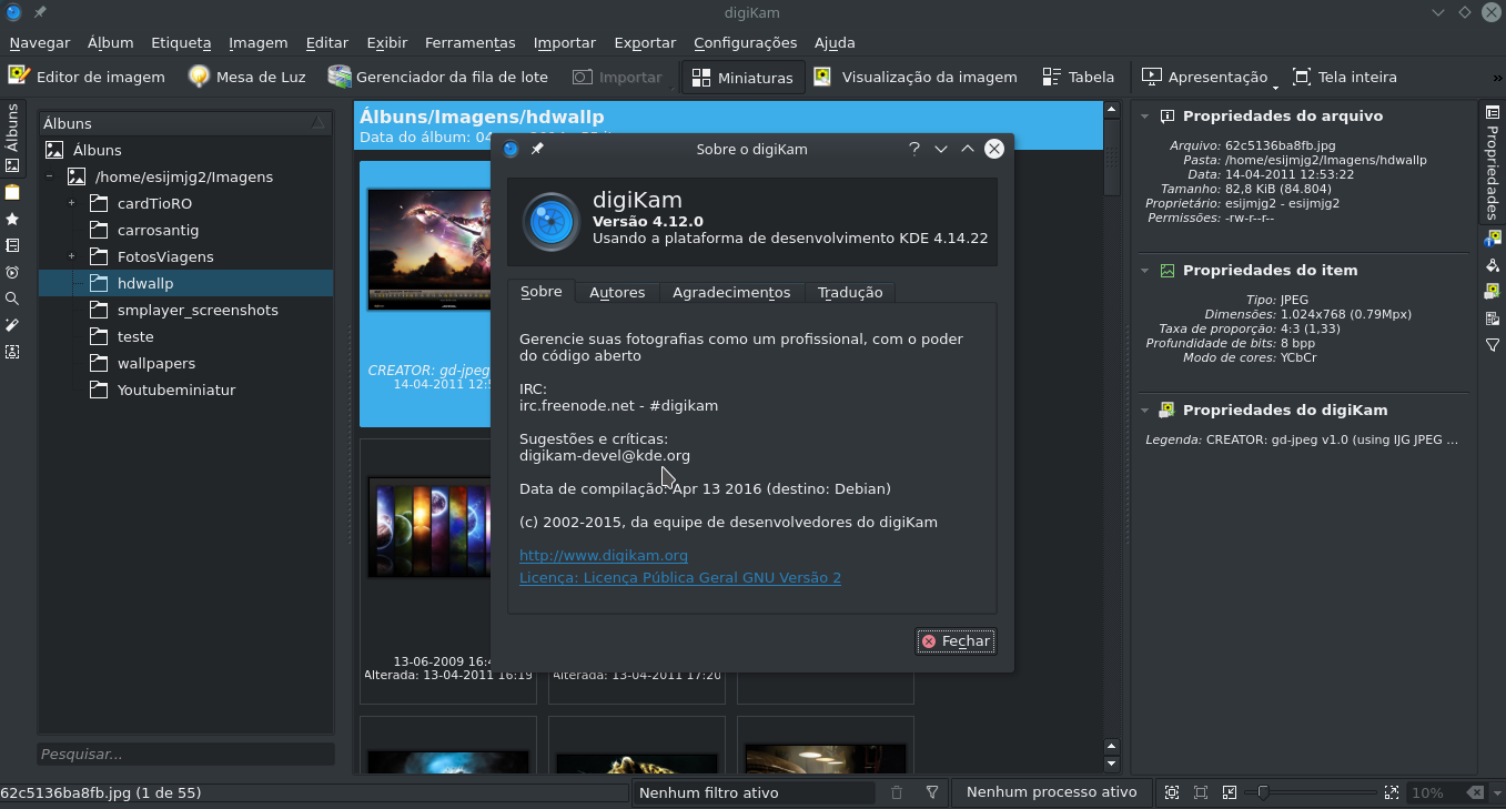 Edição de muitas Fotos no Linux em lote usando o Digikam o sonho de ...