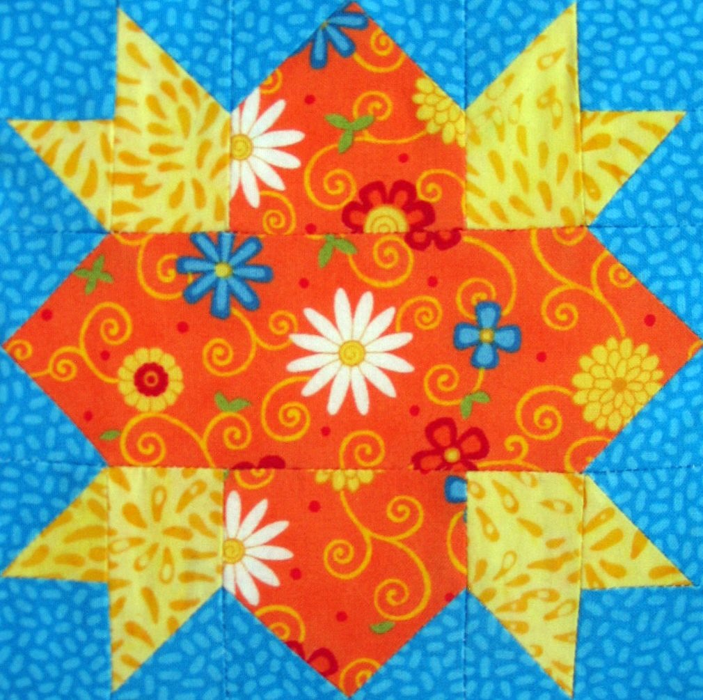 Starwood Quilter: Morning Quilt Block