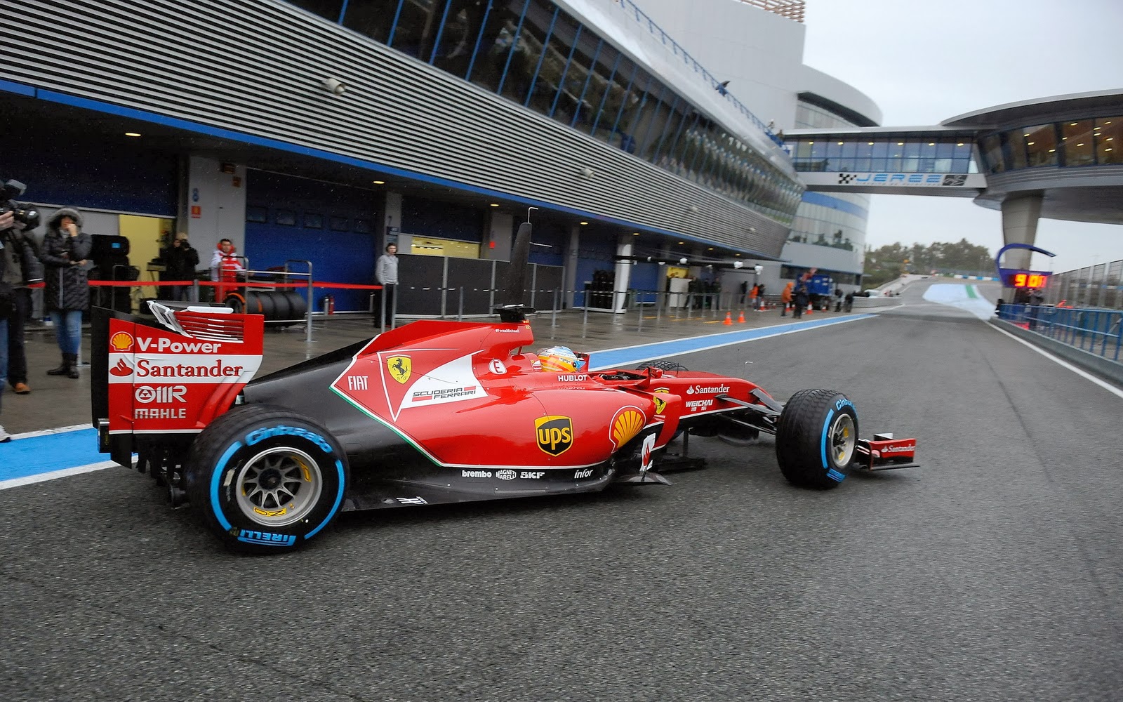 2014 JEREZ TEST IN HIGH RESOLUTION IMAGES, DAY 4 - FORMULA 1