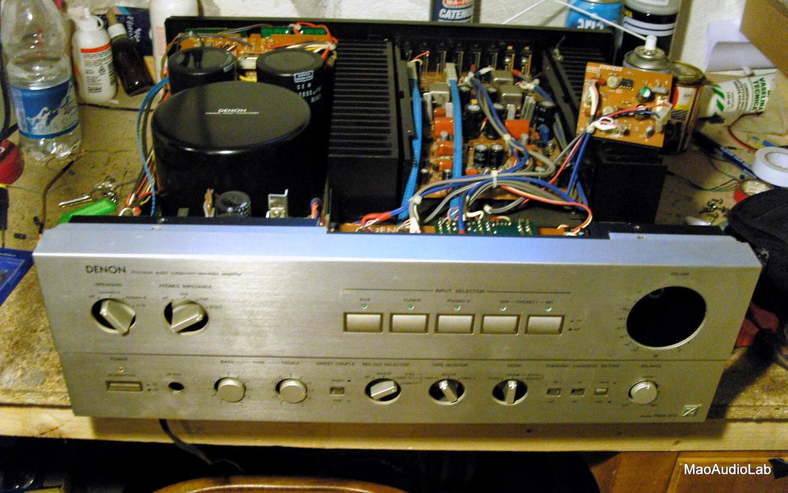 Mao Audiophile Modifications: Denon PMA-970