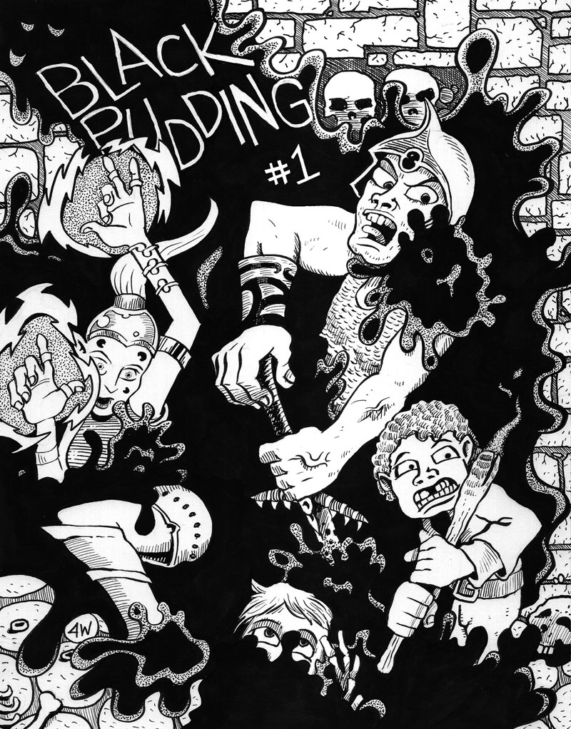 Reviews from R'lyeh: Fanzine Focus V: Black Pudding #1