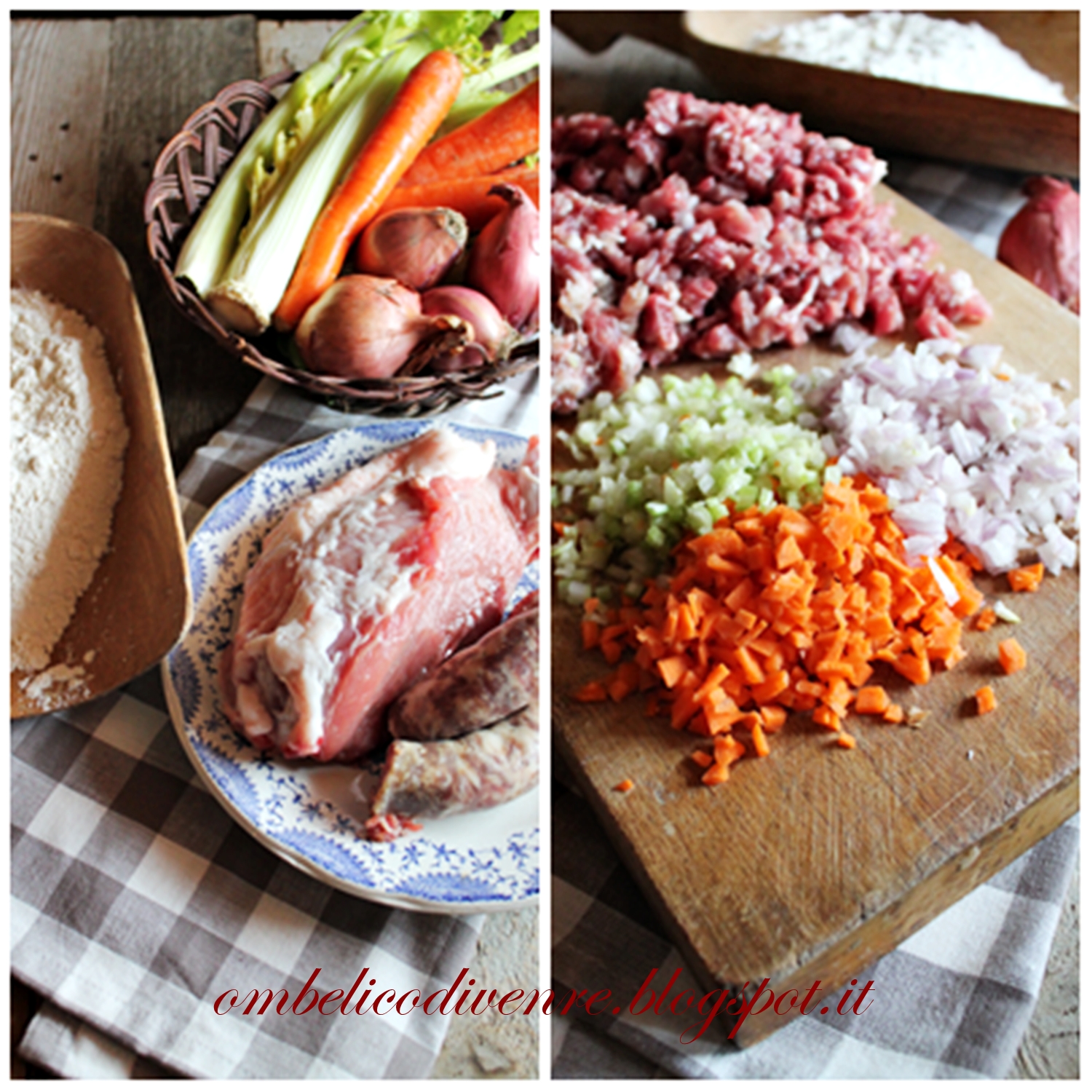 PICI CON RAGU' BIANCO DI MORA ROMAGNOLA - l'ombelico di Venere