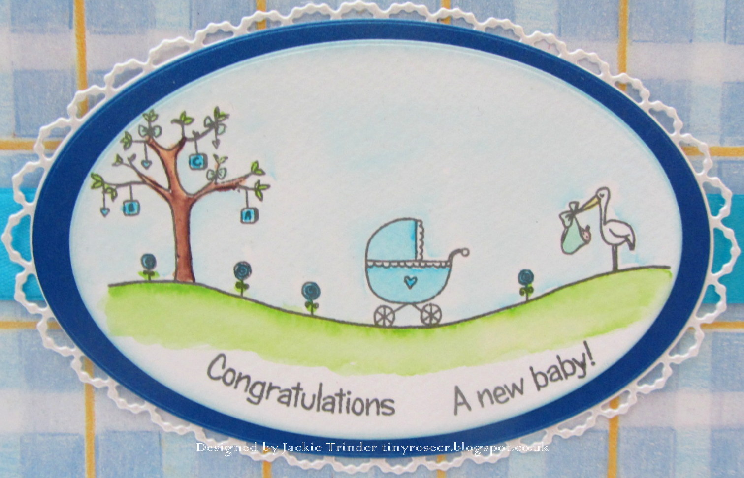 Tinyrose's Craft Room: New Baby Cards