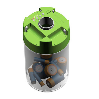 Battery Recycling Box - How to recycle batteries?: Indoor battery ...