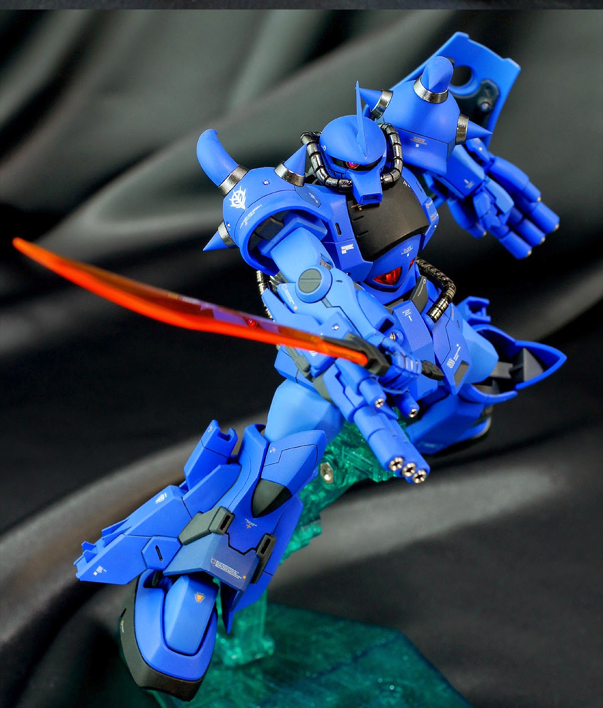 GUNDAM GUY: HGBF 1/144 Gouf R35 - Customized Build [Updated 6/29/14]