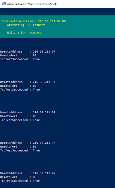 Palou-IT: Ping to a specific port